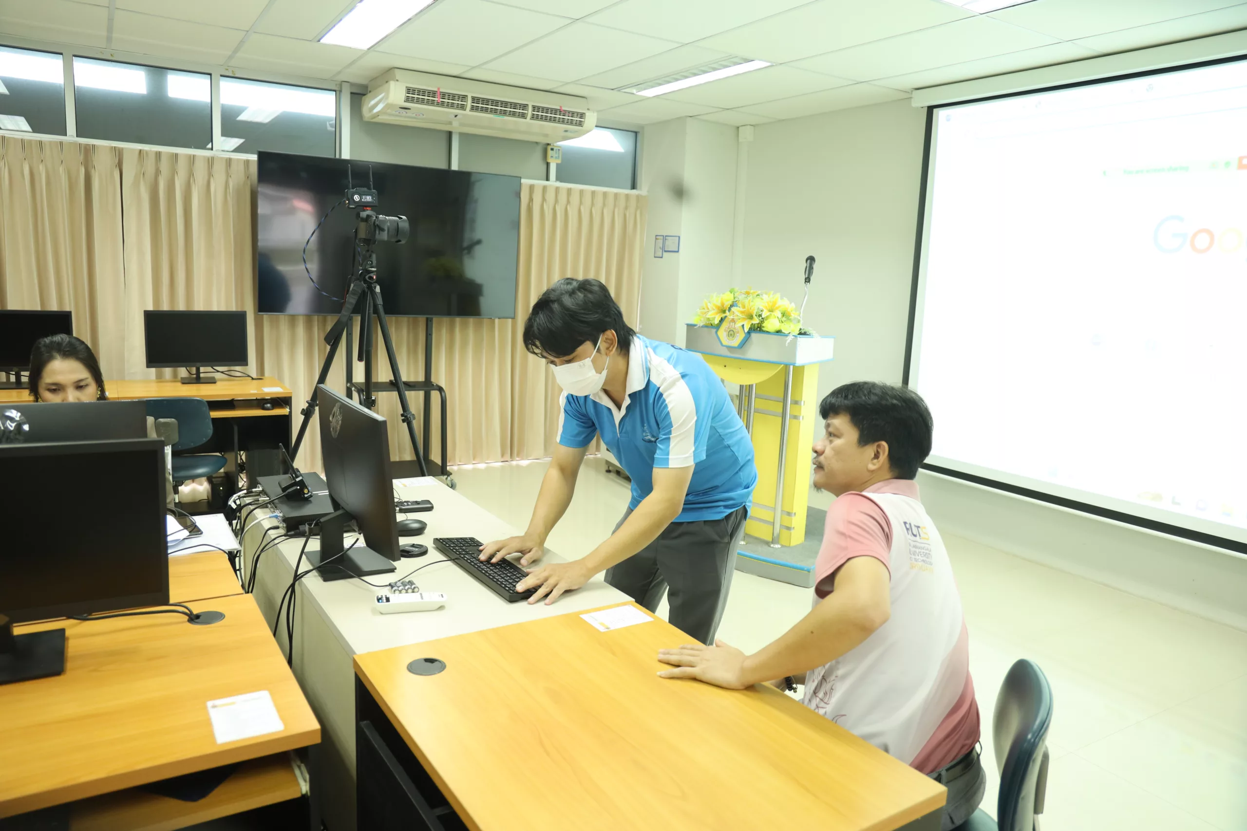 สำนักวิทยบริการเเละเทคโนโลยีสารสนเทศ จัดโครงการอบรมเชิงปฏิบัติการ การ ...